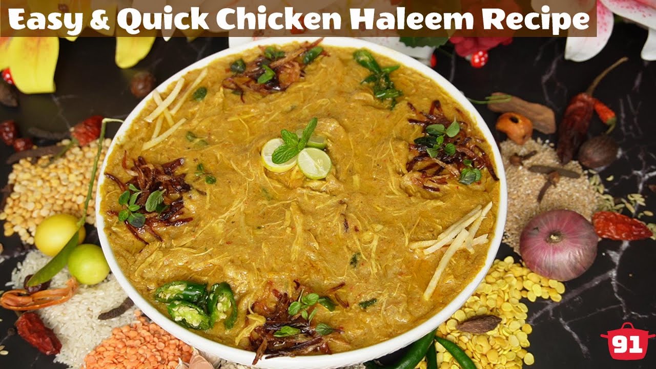 Instant Haleem at Home - Quick and Easy Recipe - YouTube
