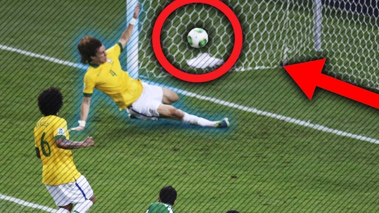 Legendary Goal Line Clearances İn Football - YouTube