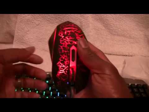 FLAGPOWER Keyboard and Mouse combo - YouTube