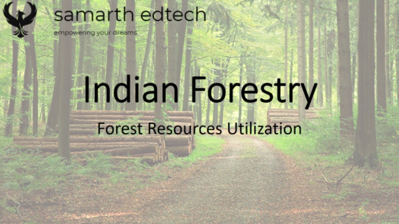 Forest Resources Utilization - Indian Forestry - UPSC IFoS - YouTube