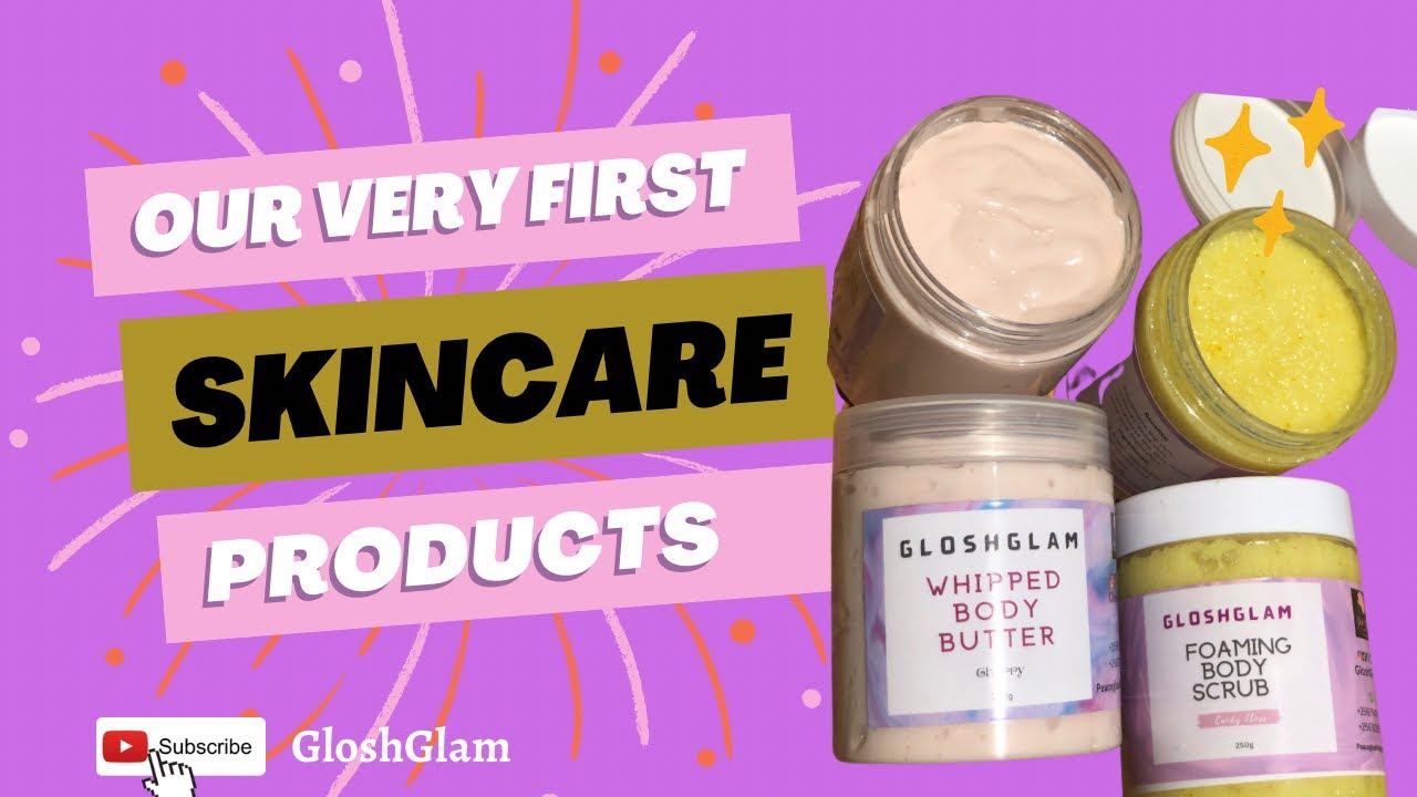 INTRODUCING OUR VERY FIRST SKIN CARE PRODUCTS ( body scrub and whipped ...