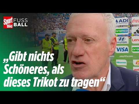 Emotionaler letzter Auftritt von Deschamps: „Ich möchte Danke sagen“