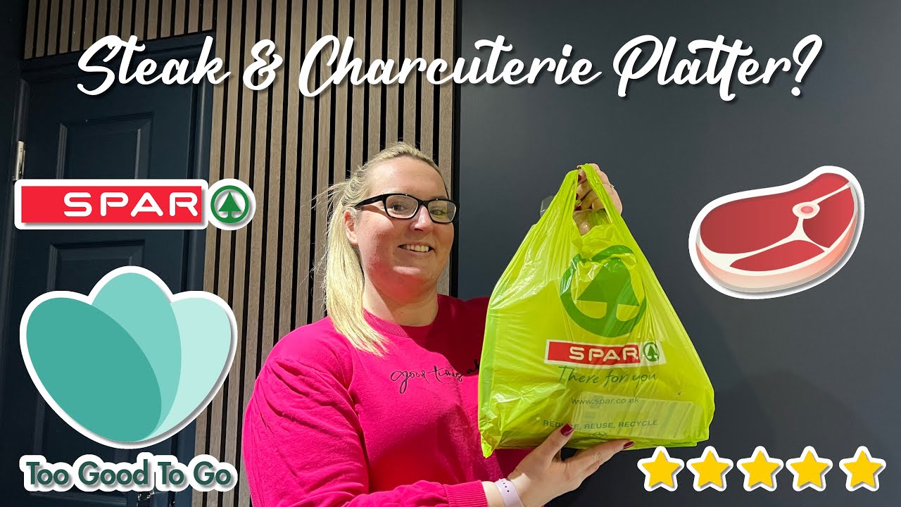 SPAR Sirloin Steak?! Really! 🥩 | Too Good To Go Review March 2023 - YouTube