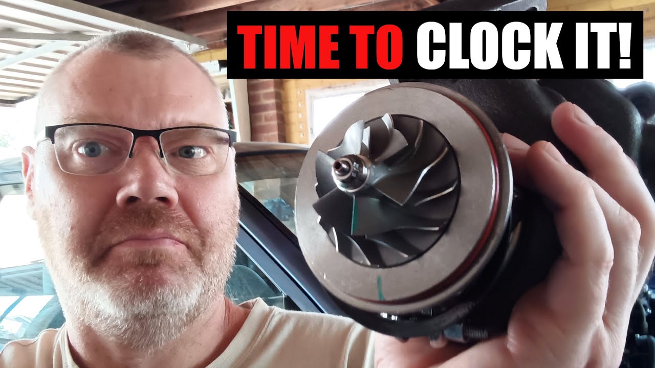 How to clock a TD04 turbo | Toyota Starlet 4efe turbo build. - YouTube