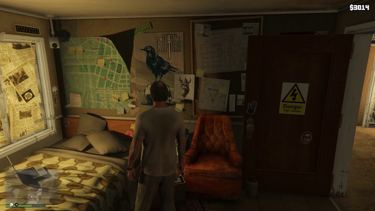 Lester's house Interior GTA5 - YouTube