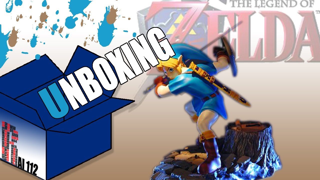 Unboxing Zelda Link Zora Tunic First 4 Figures ITA - YouTube