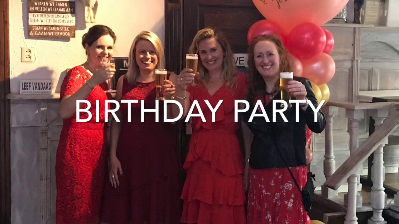 Ladies in red 4️⃣0️⃣ birthday party 🎉 - YouTube