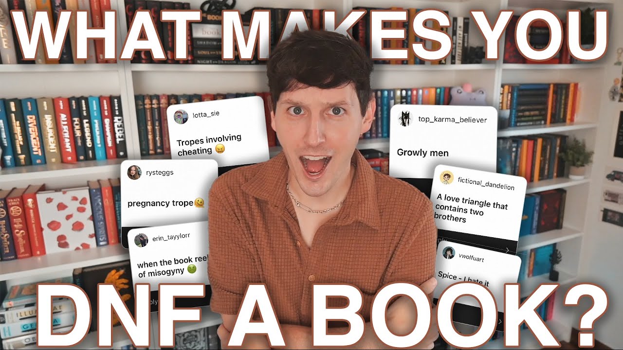 WHAT MAKES YOU DNF A BOOK? - YouTube