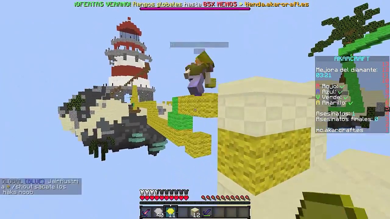 partida de bedwars/ info del canal - YouTube