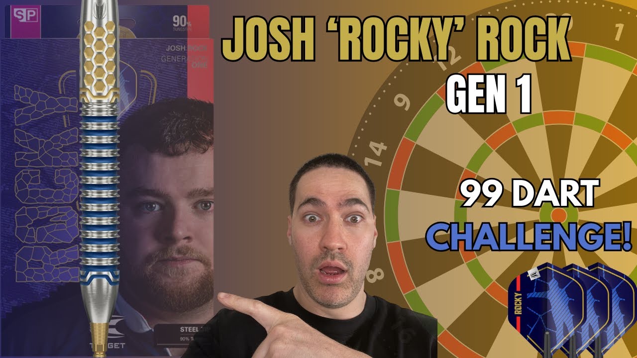 JOSH ROCK Gen 1 Darts + 99 Dart CHALLENGE! - YouTube