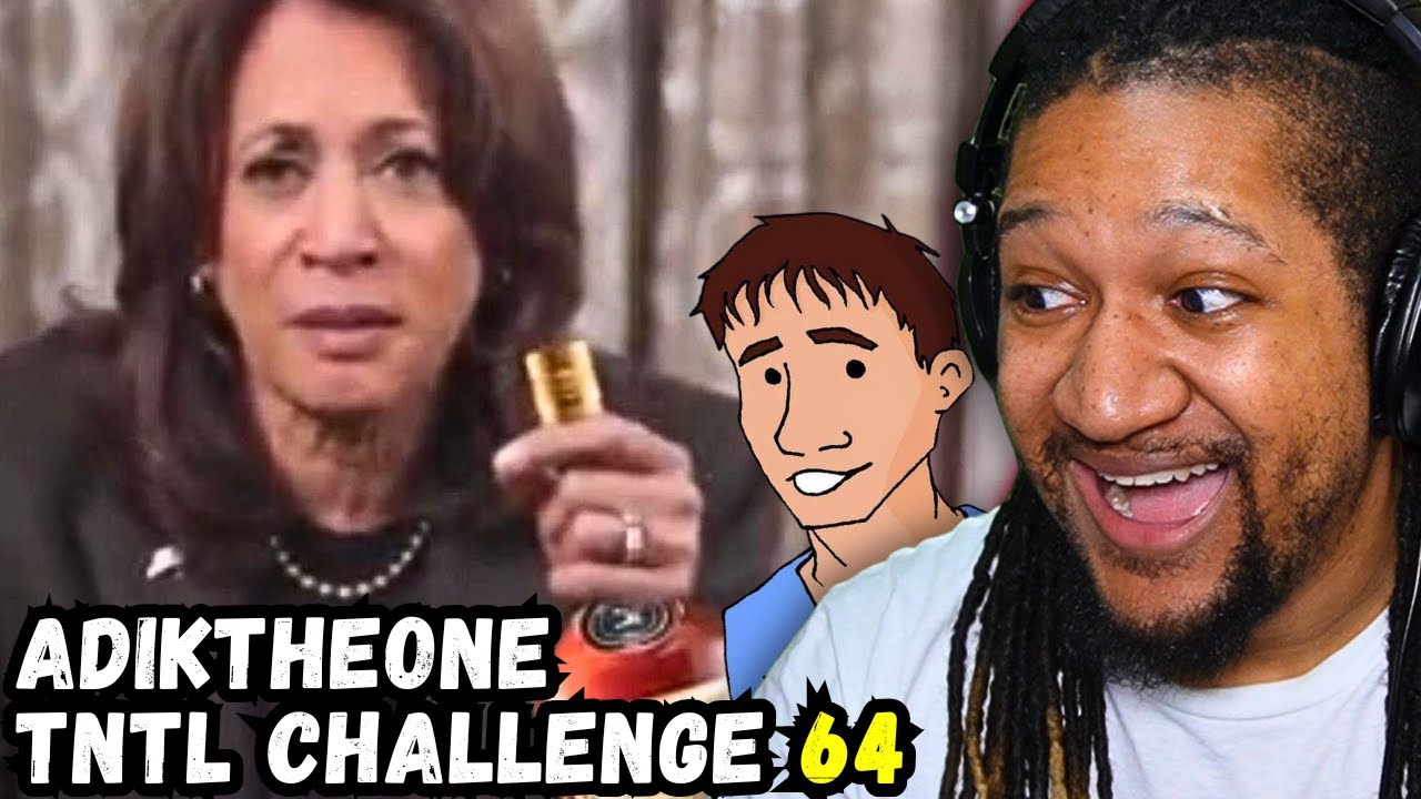 Try not to laugh CHALLENGE 64 - by AdikTheOne | Reaction! - YouTube