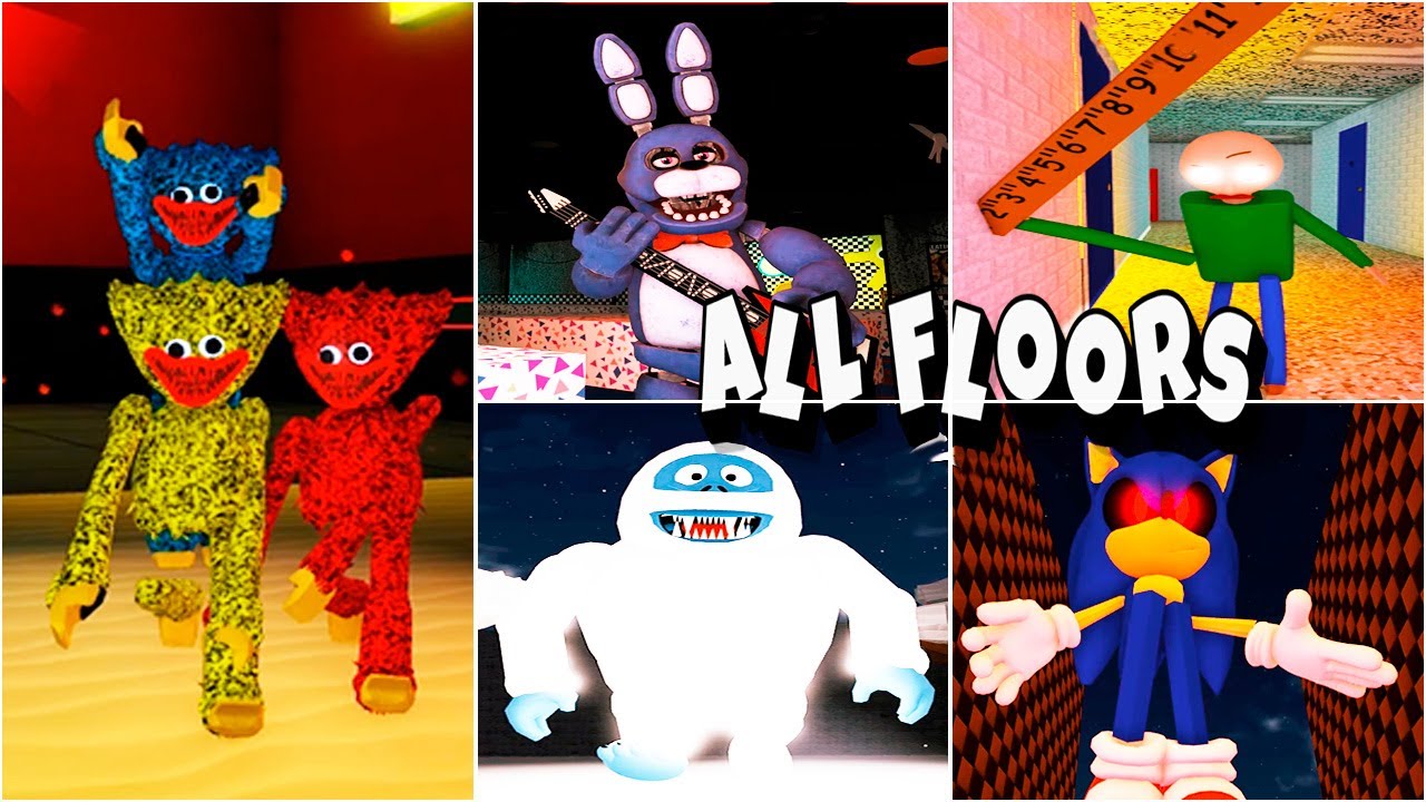 The HORROR Elevator Game Roblox All Floors - YouTube