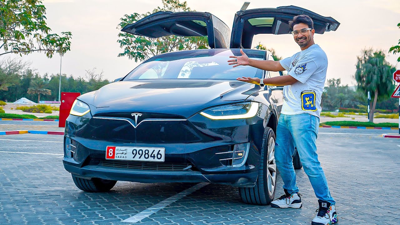 Tesla Model X Driving Experience | Speed Launch Reaction 😱 - YouTube