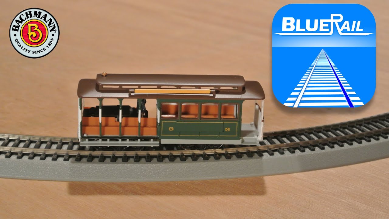 Running a conventional train and layout lighting with a BlueRail board ...