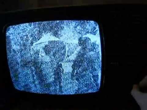 TV Merkur, Tesla 4160AB - A B&W portable TV from the 80s - YouTube