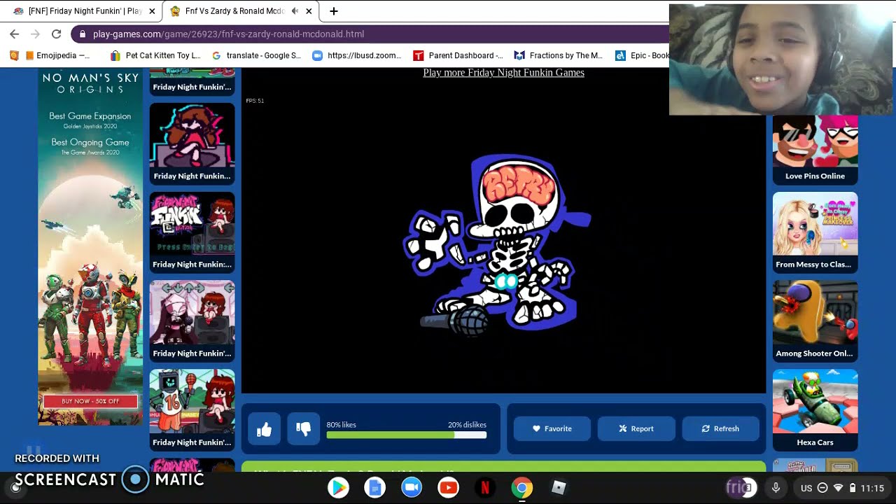 FNF mod playing and how to play - YouTube