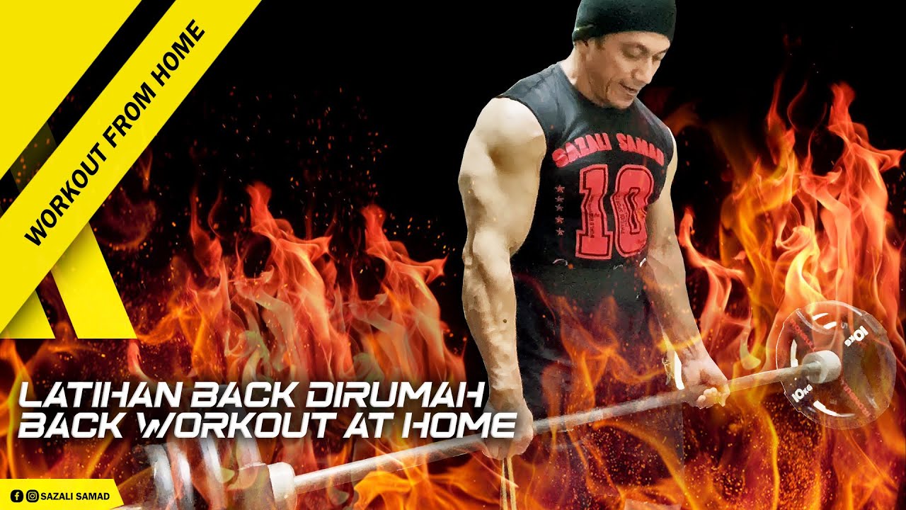 LATIHAN BACK DIRUMAH - BACK WORKOUT AT HOME - YouTube