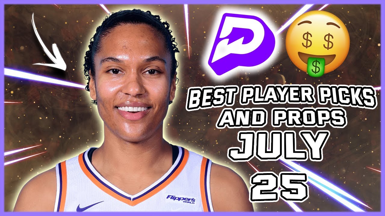 🔥 4 BEST WNBA PLAYER PROP PICKS for FRIDAY | WNBA PRIZEPICKS TODAY ...