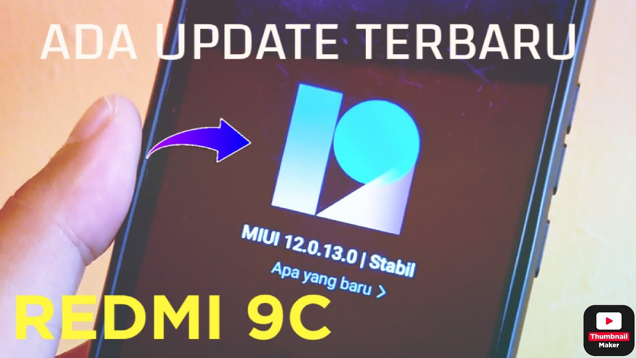 Ada Update MIUI Versi Terbaru Untuk Redmi 9C Ayo Segera Update - YouTube