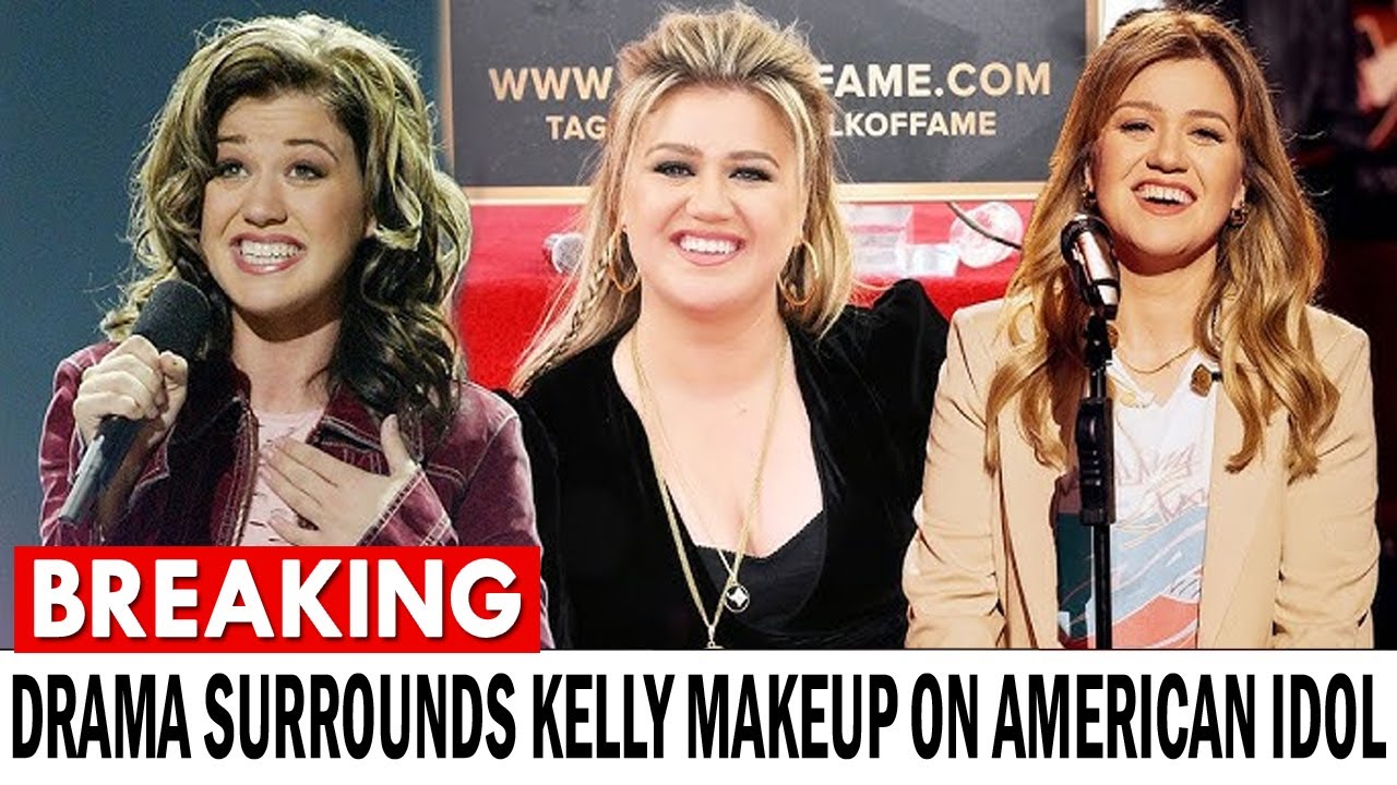 The Drama Surrounding Kelly Clarkson's Makeup On American Idol - YouTube