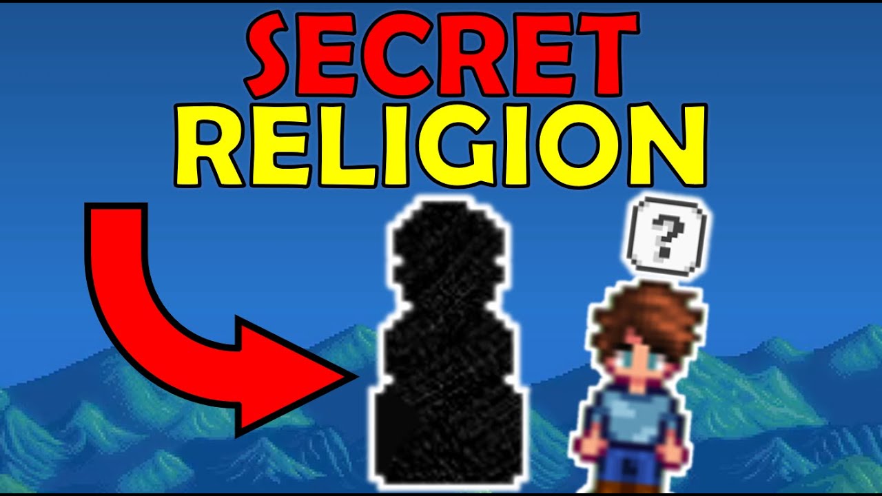 The Secret Religion In Stardew Valley - YouTube