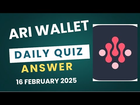 Ari Wallet Daily Quiz 16 February | One of the key factors determining Arichain's technical exce ...