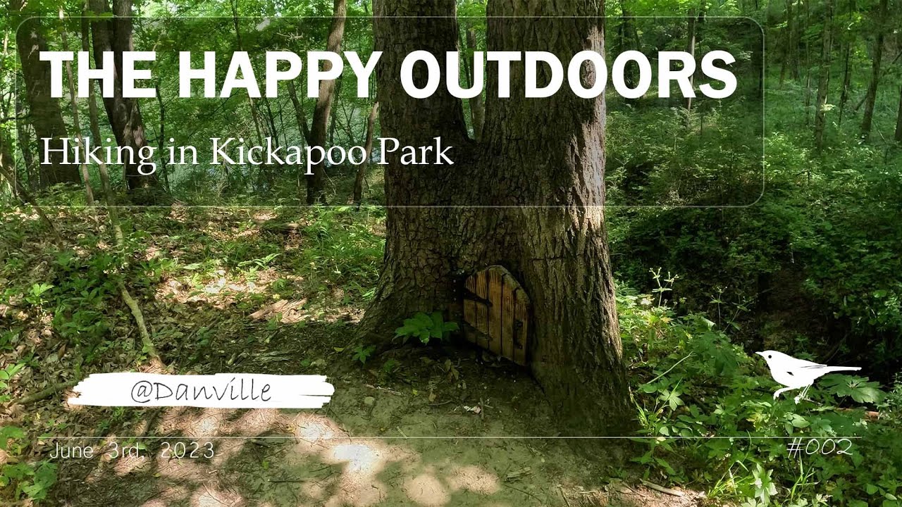 Day Hiking in Illinois at Kickapoo - YouTube