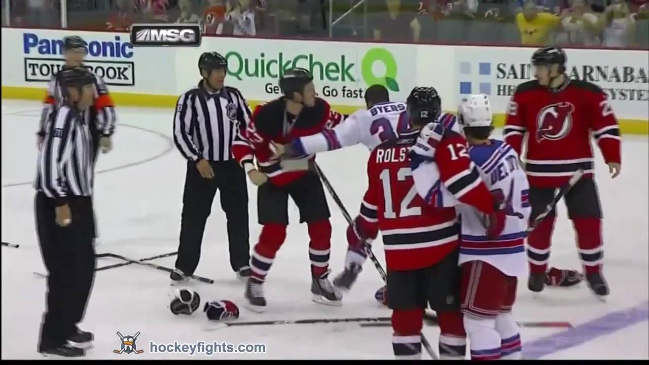 Dane Byers vs David Clarkson Sep 25, 2010 - YouTube