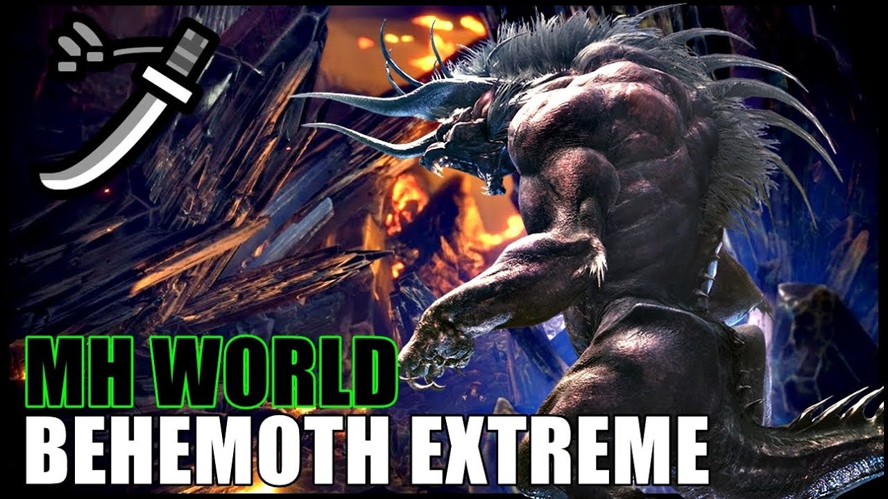 MHW - BEHEMOTH EXTREME (LONG SWORD). - YouTube