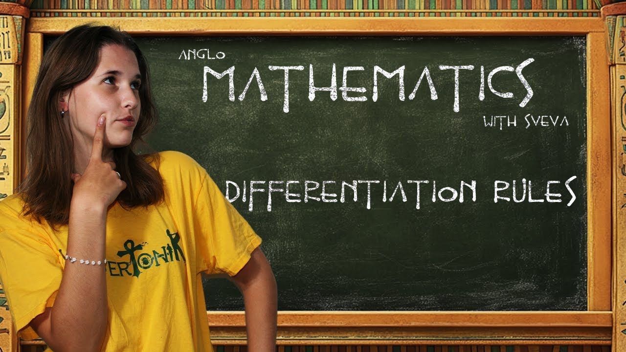 MATHEMATICS | Differentiation rules👩‍🎓🇬🇧 - YouTube