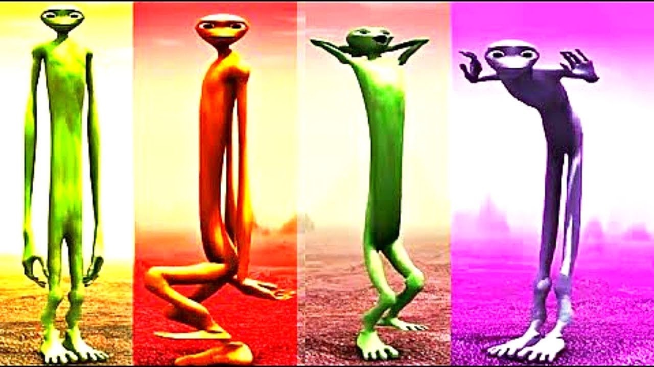 Alien dance | Funny alien | Dame tu cosita | Funny alien dance | Green ...