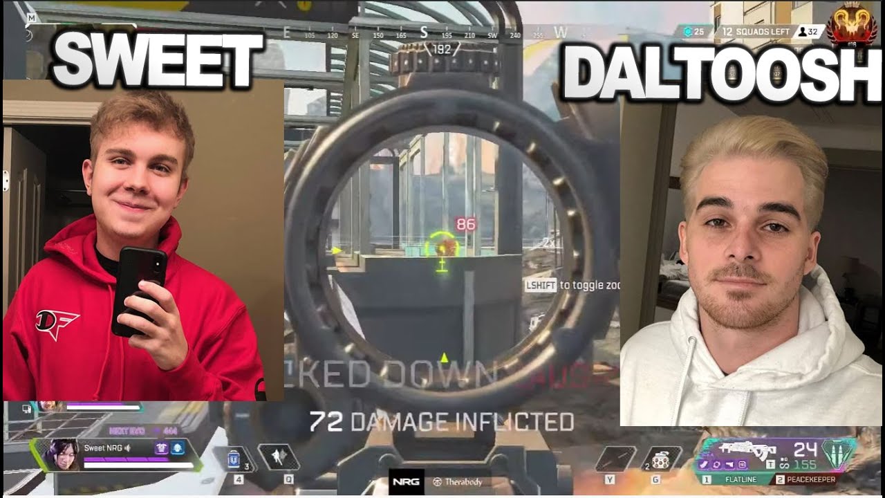 TSM Daltoosh played ranked with NRG Sweet 😱 PERSPECTIVE | - ( apex ...
