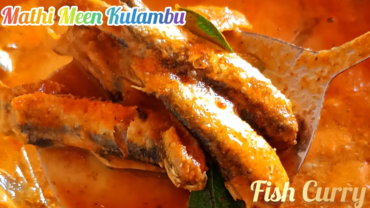 Mathi Meen Kulambu|Simple Fish Kulambu Recipe|Sardine Fish Curry - YouTube