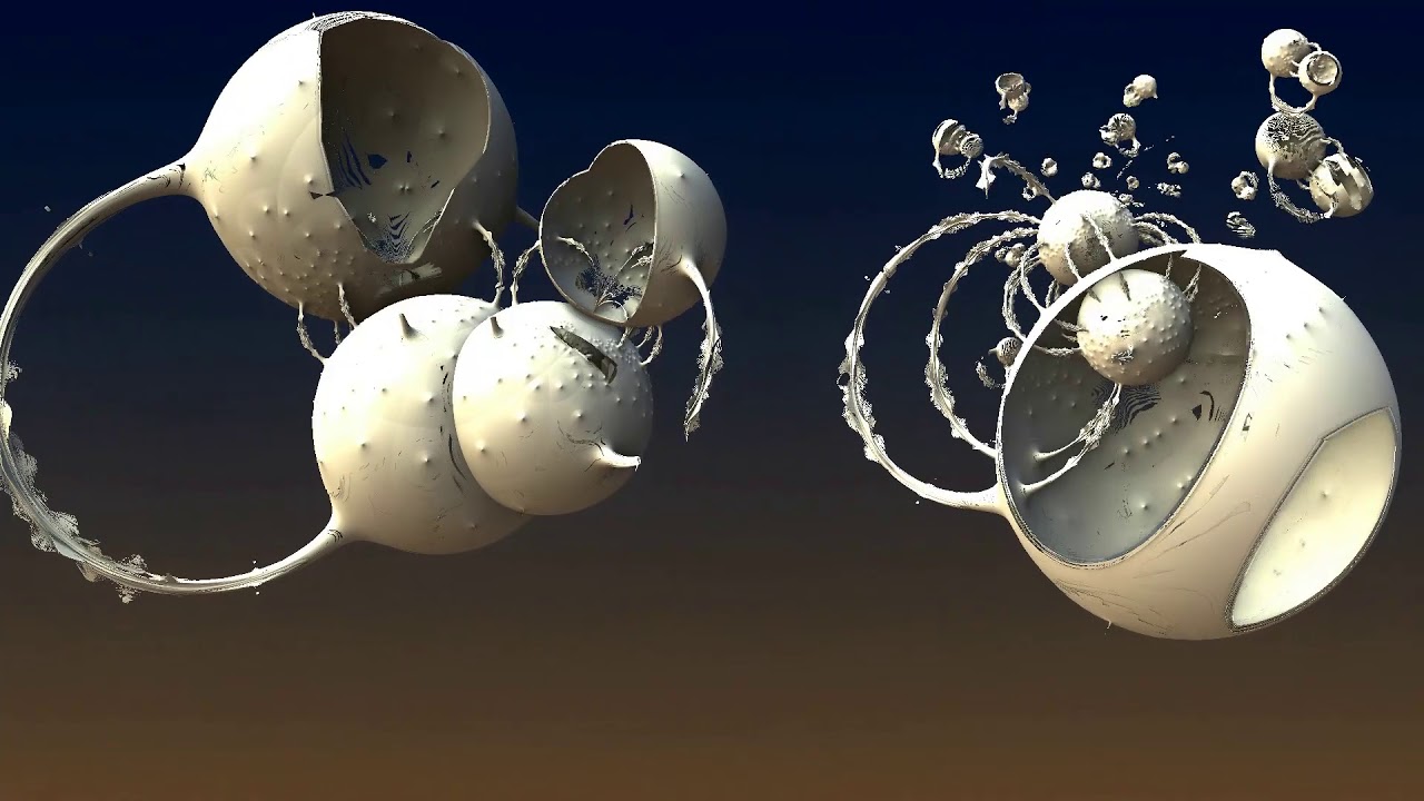 Spiders (fractal animation in HD) - YouTube