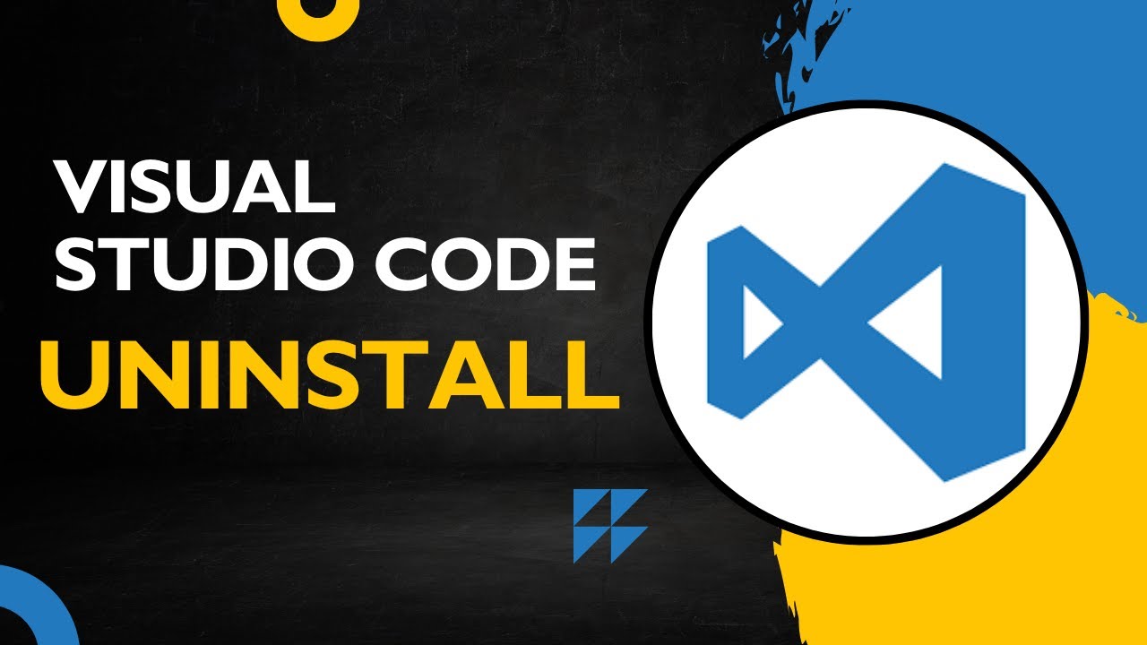 Uninstall Visual Studio Code in 2025 | WhizMaster - YouTube