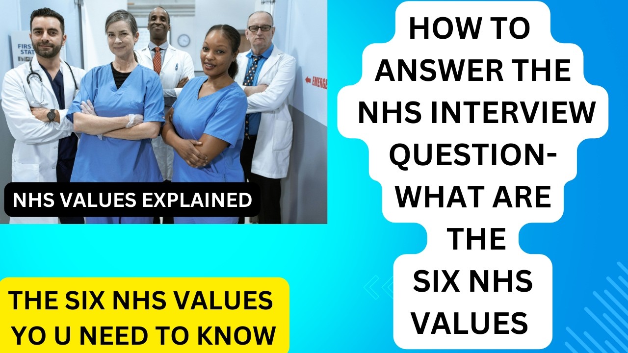 NHS Values Explained | The 6 Core NHS Values & Their Importance - YouTube