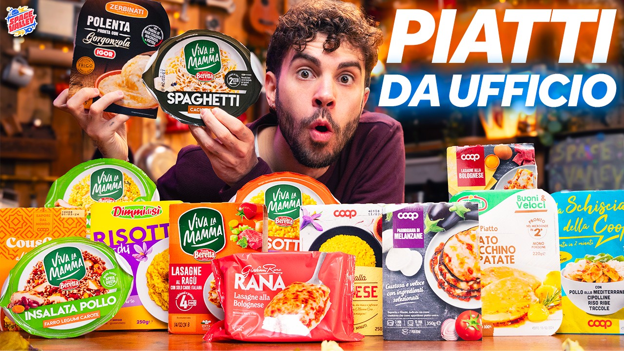 Il Migliore PIATTO PRONTO da ufficio! - YouTube