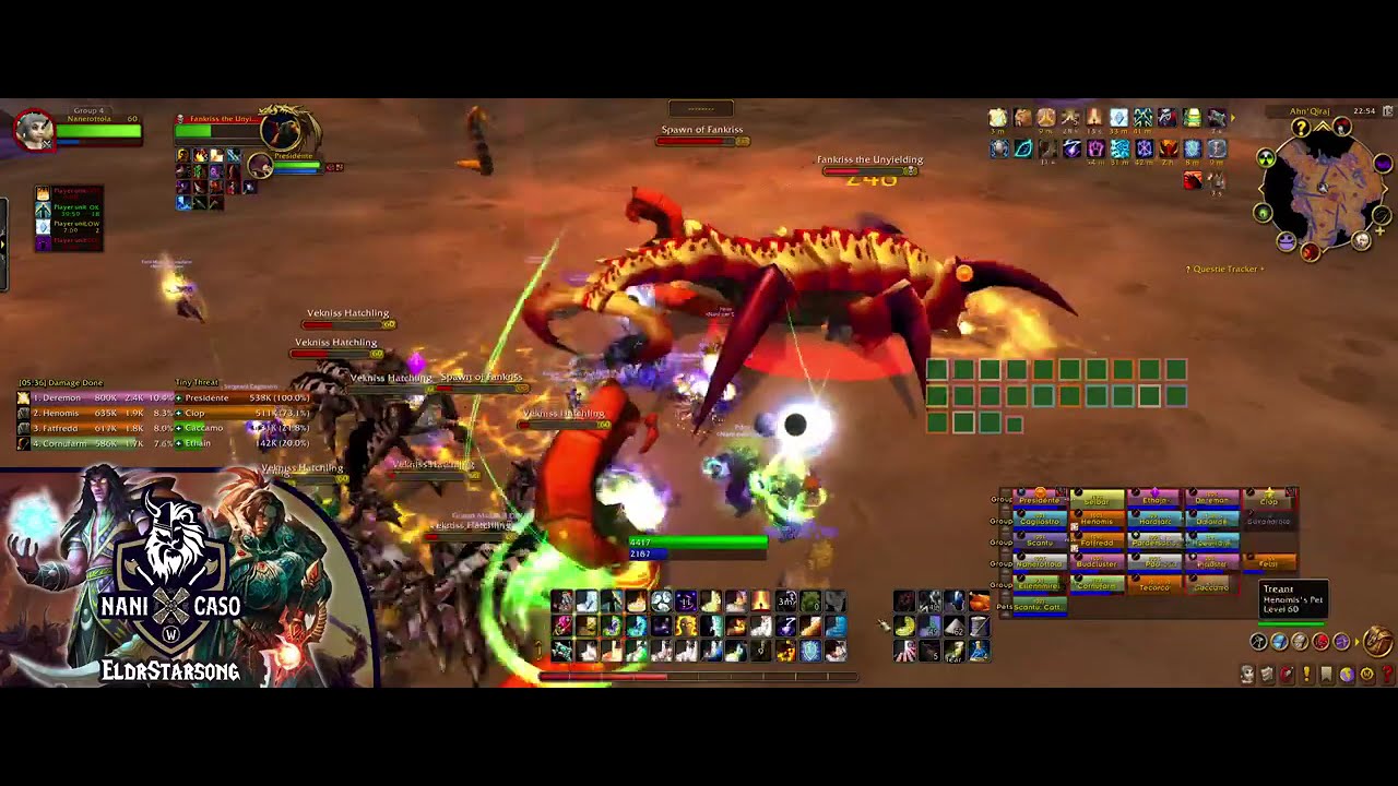 World of WacrCraft -Nani per Caso guild raid AQ40 Season of Discovery ...