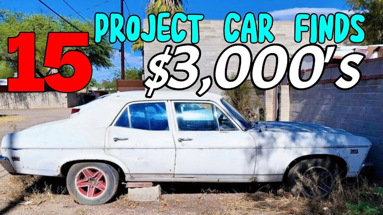 15 Classic Cars Under $4000 | 50s, 60s, & 70s Projects Cars for Sale by ...