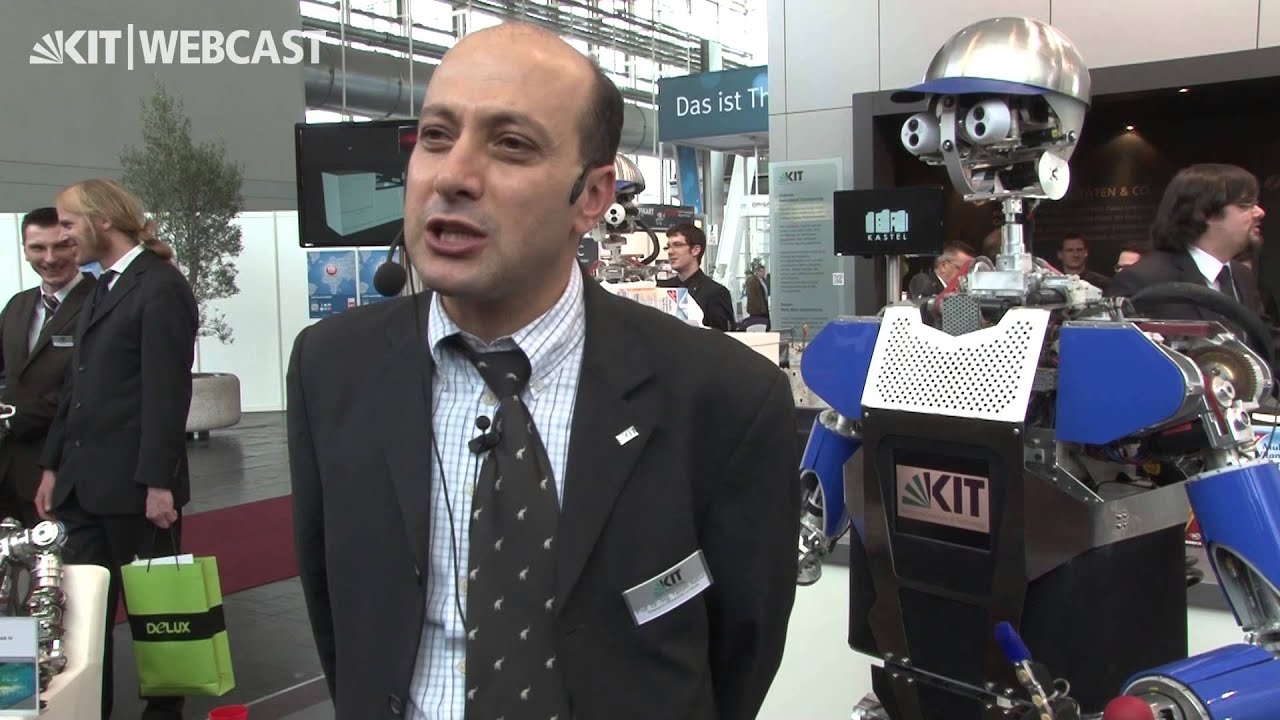 Interview mit Prof. Dr. Tamim Asfour @ CeBIT 2012 - YouTube