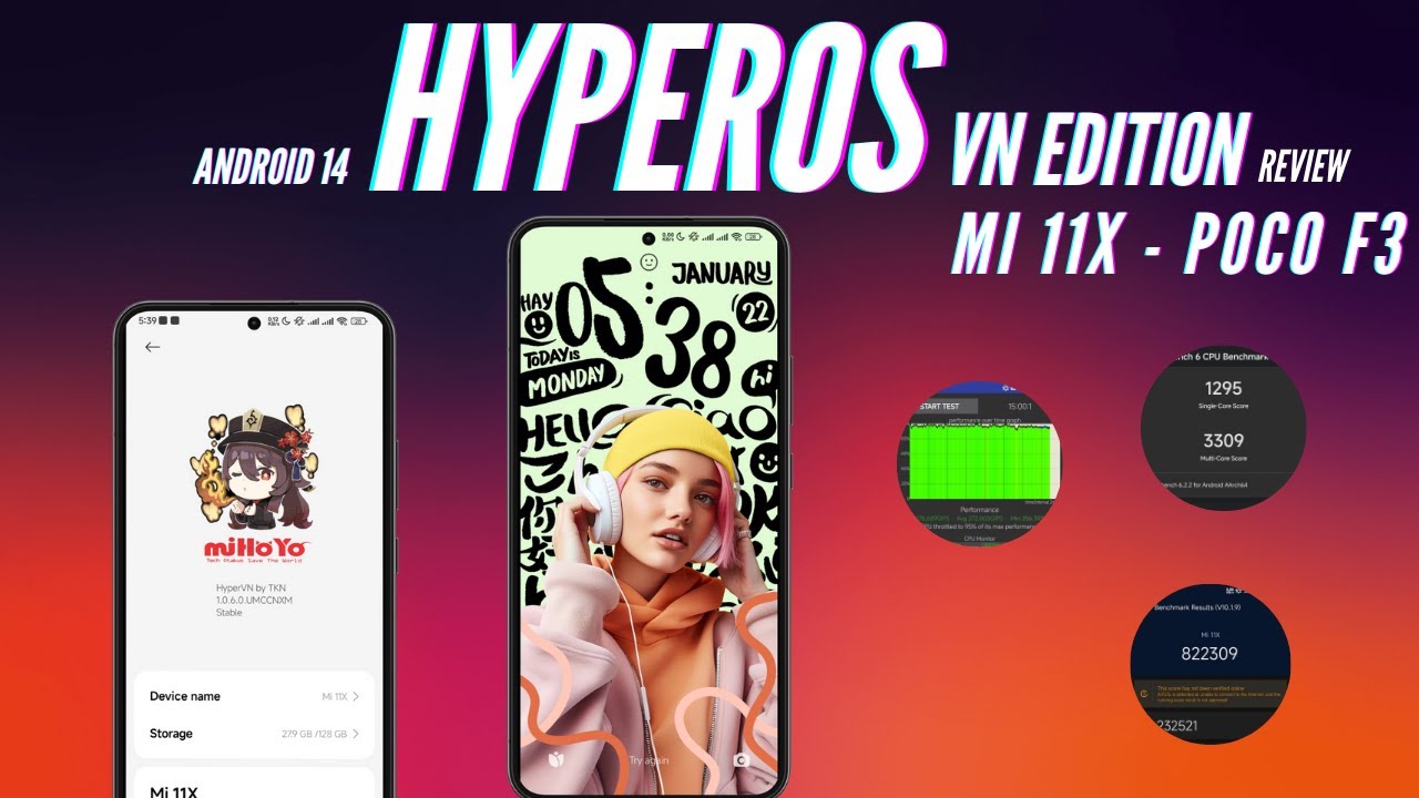 Mi 11X, Poco F3, Redmi K40 - HyperOS Vn Edition: A Unique Experience Beyond Stock! - YouTube