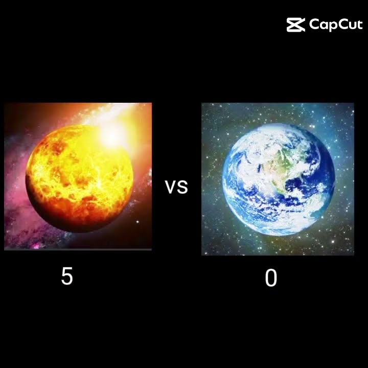 Venus VS Earth @Planets #shorts #Marble - YouTube