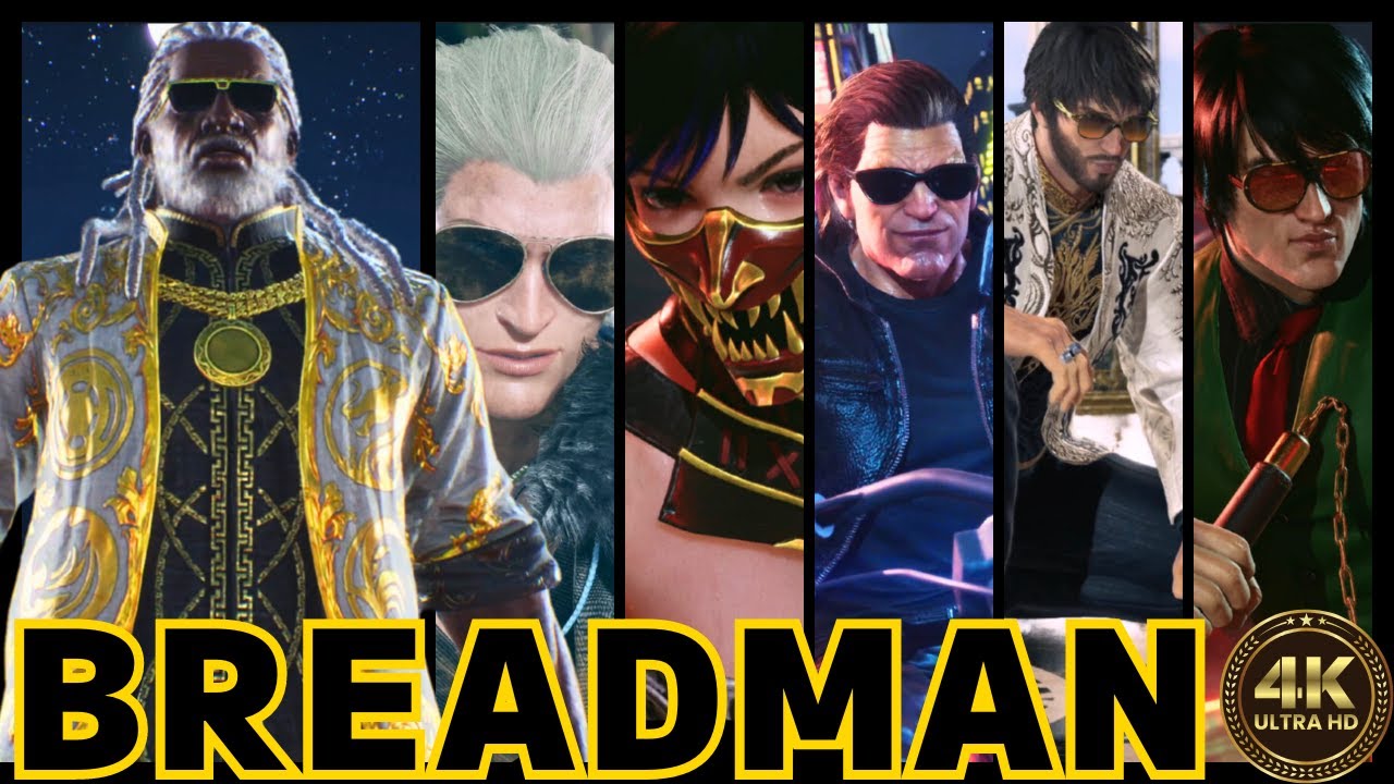 Tekken 8: REPLAY [Breadman(Top-tier LEROY)] VS Confronts 5 Character 4K ...