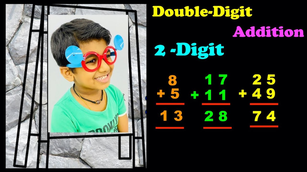 Double-digit addition for kids | 2-Digit Addition for kids | for kids ...