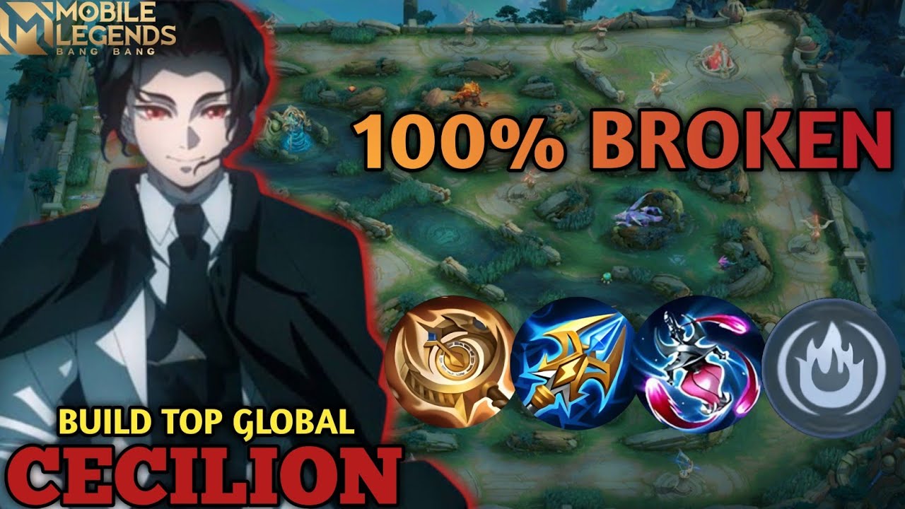 CECILION PERFECT ROTATION MAKES THE ENEMY FEEDER | BEST BUILD CECILION ...