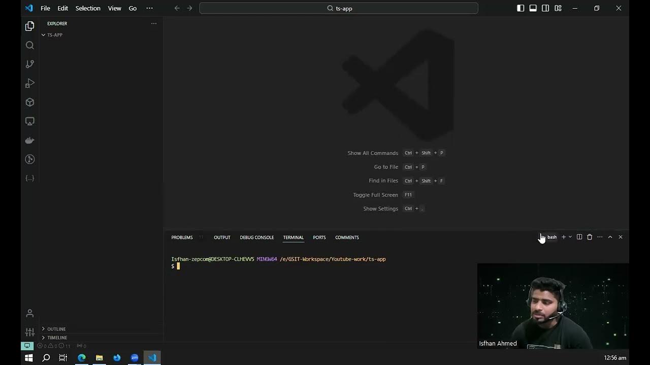 TypeScript project setup with src & dist using tsconfig.json by isfhan ahmed in [Hindi/Urdu ...