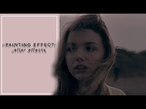 paint effect l after effects tutorial - YouTube