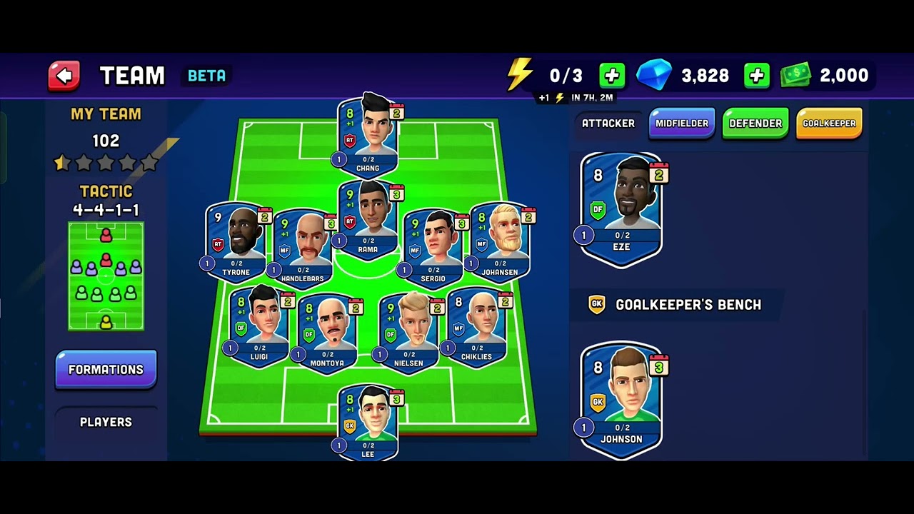 NEW CAREER BETA IN MINI FOOTBALL GAME video - YouTube