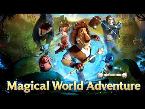 Hollywood Movies In Hindi | Magical World Adventure | Animated Movies In Hindi | New Cartoon Movie