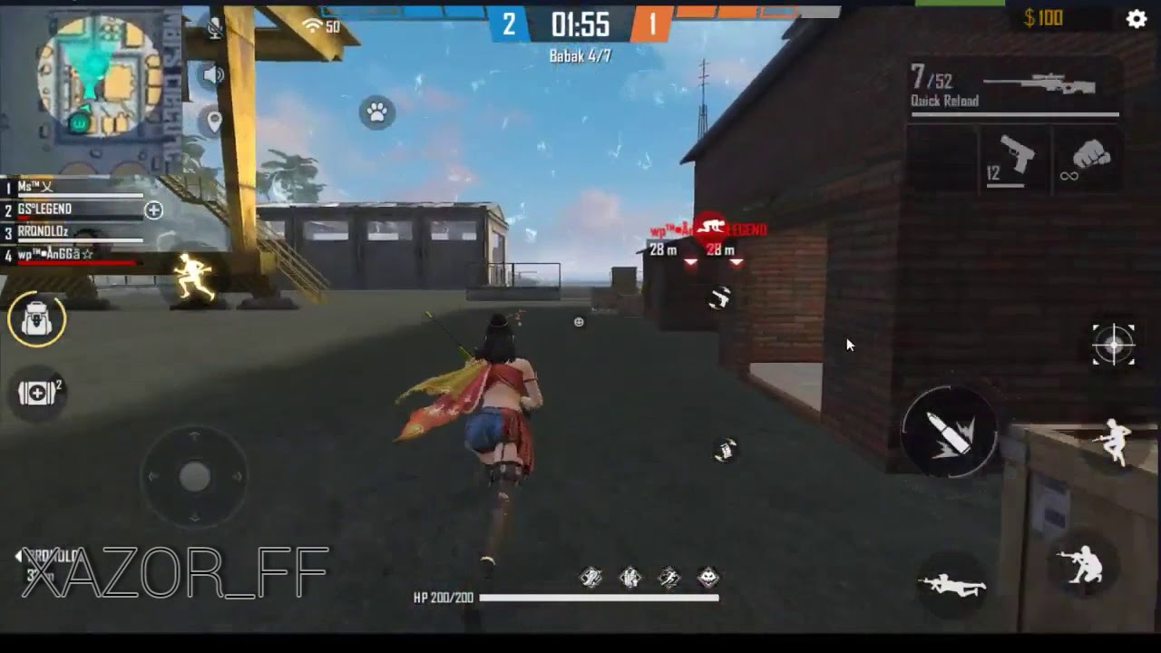 GAMEPLAY CS MODE WITH NOX EMULATOR - YouTube